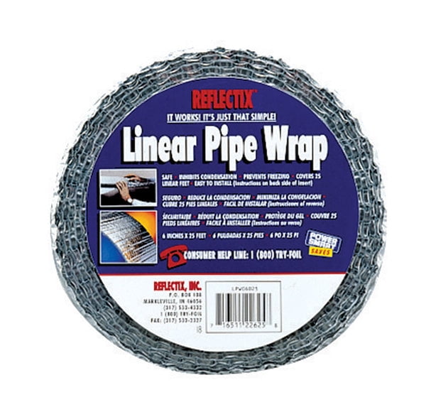 Reflectix Standard Edge Spiral Duct Wrap 25 ft. x 12 in. (Pack of 4 ...