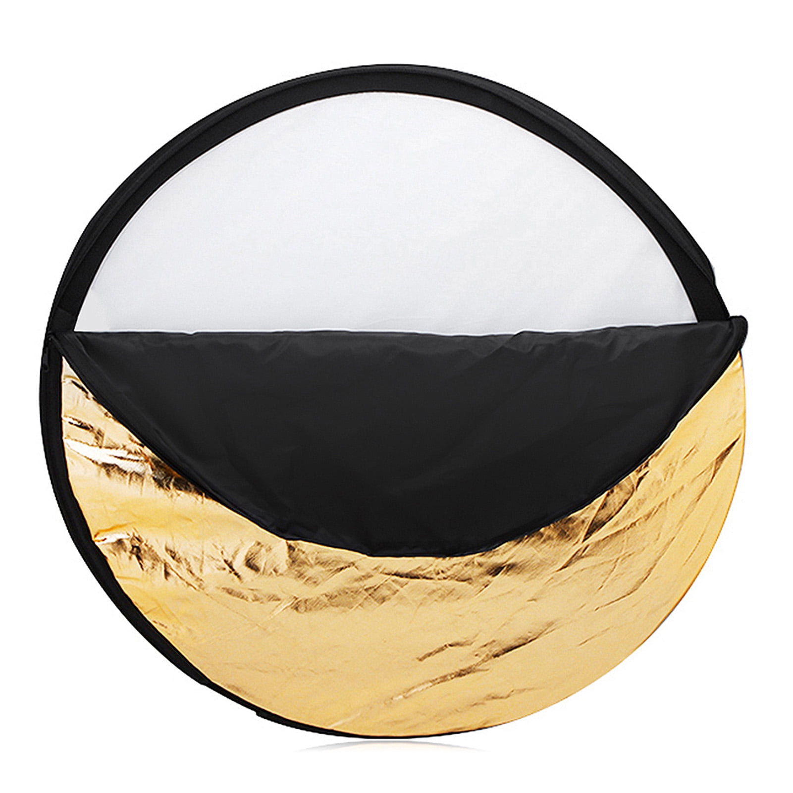 Reflector,24 Disc 5 1 Silver White Disc 5 In Portable Collapsible ...