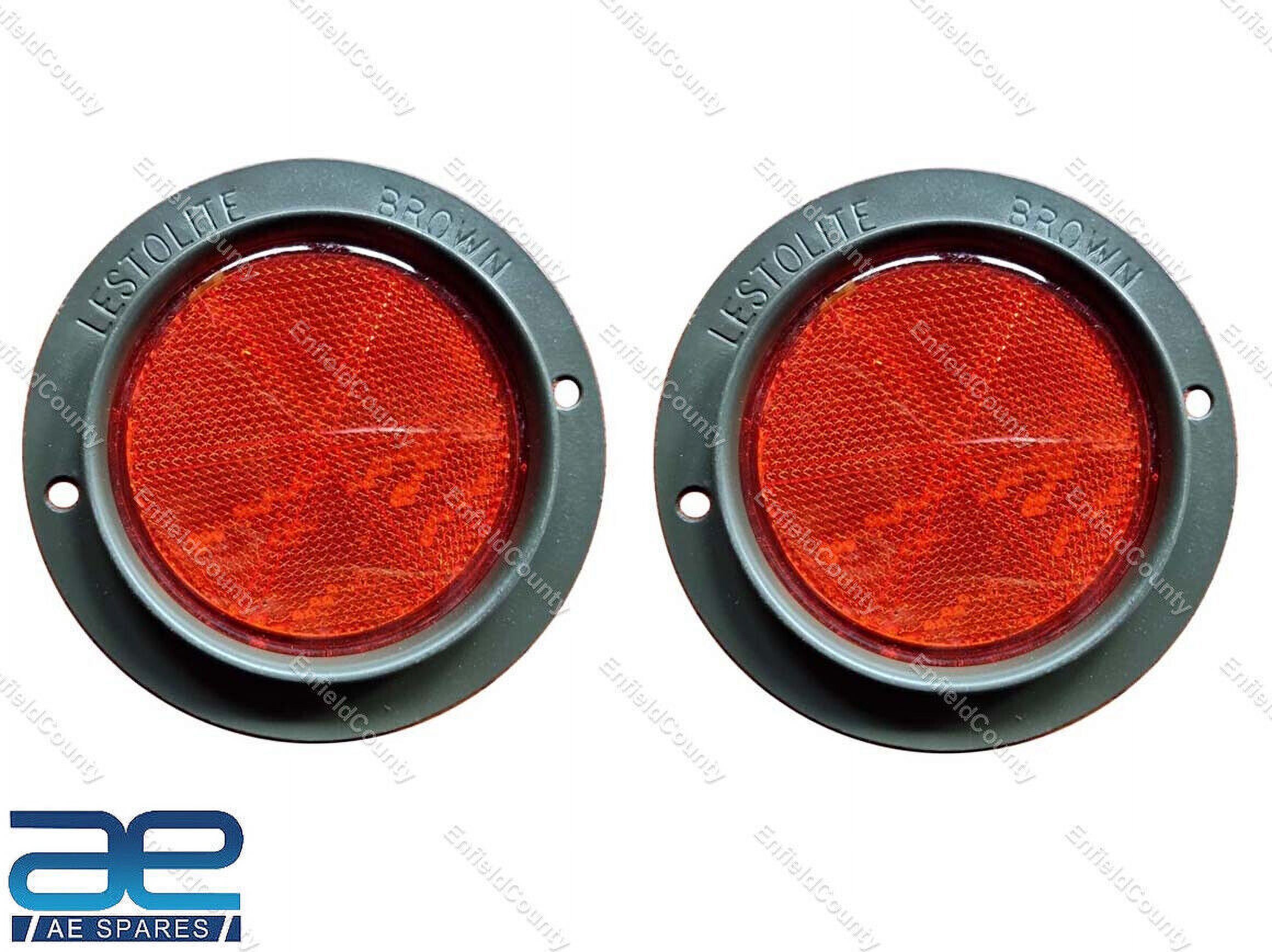 Reflector Assembly Orange Set Late M-series For jeeps Willys M38 M38A1 ...