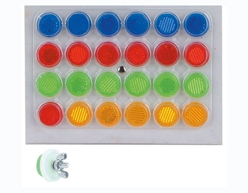 Reflector Cards 24/Piece 2034a. Bike part, bicycle part, bicycle ...