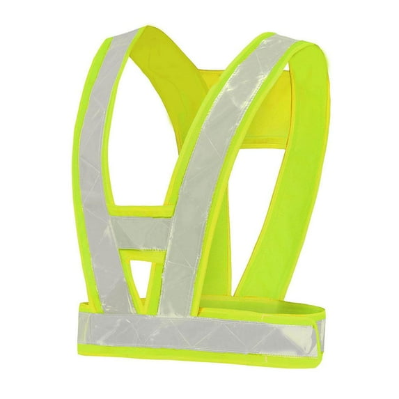 Reflectorized Vest Breathable Mesh 200m Visibility Universal Fit for ...