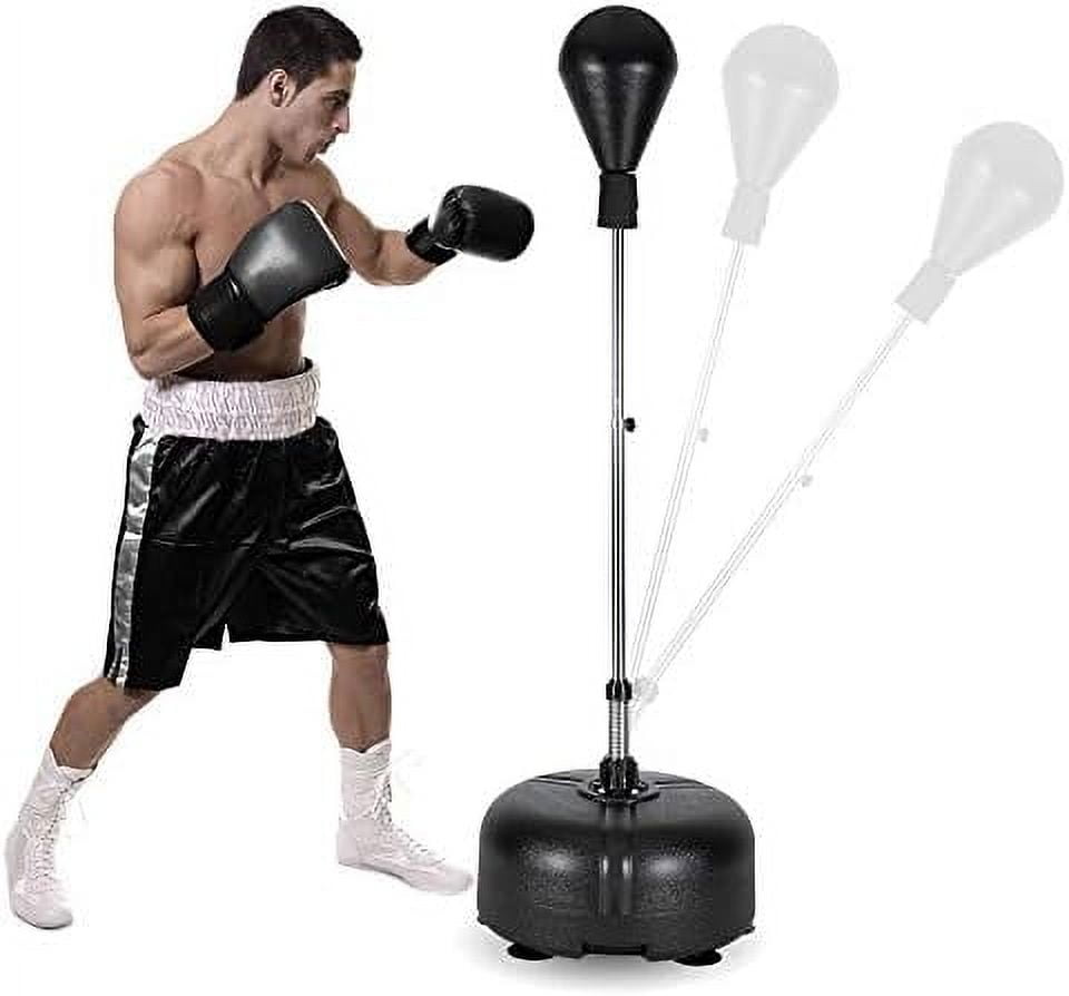 Reflex Bag, Freestanding Punching Bag with Stand, Speed Boxing Ball ...
