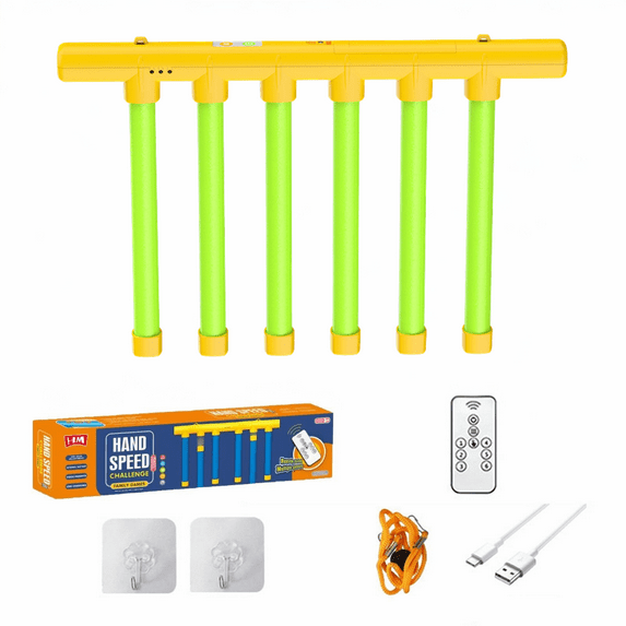 Reflex Challenge Game, 2025 Upgrade Catch All Drop Sticks Game, Hand ...