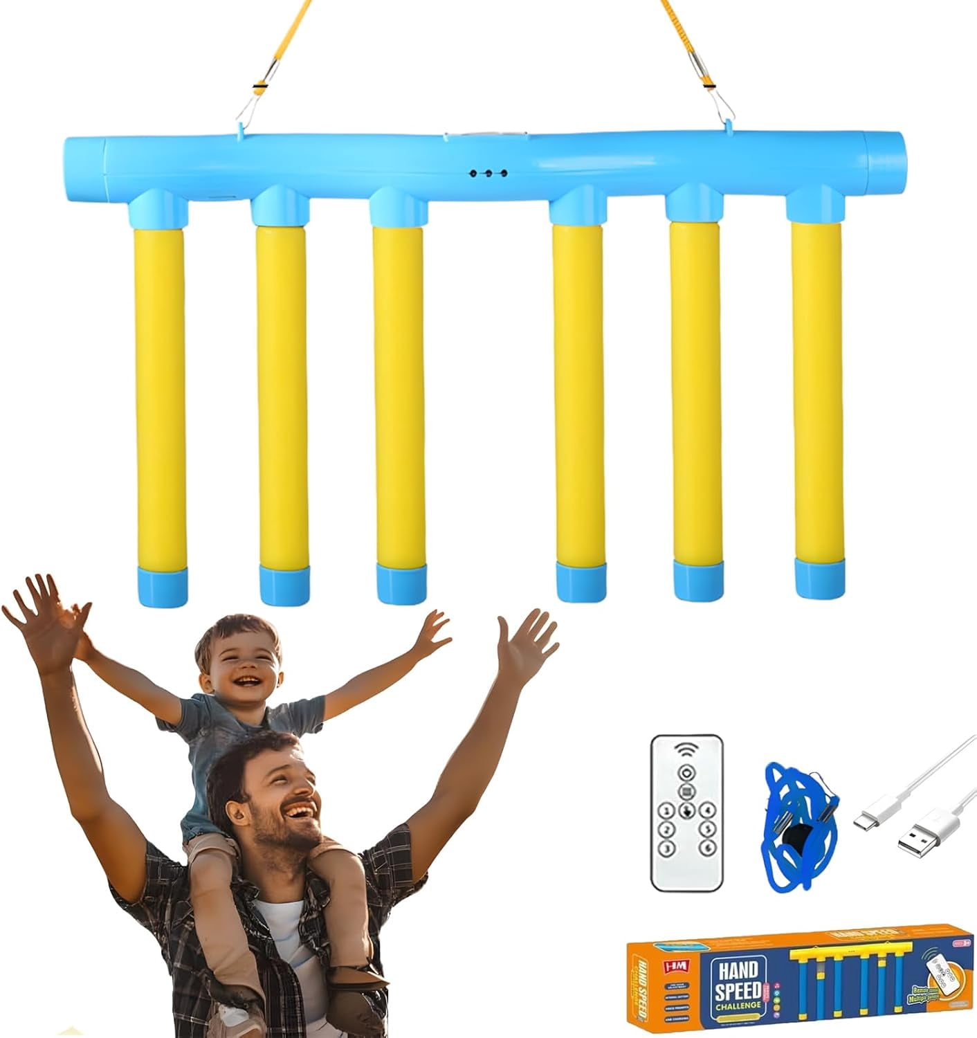 Reflex Challenge Game for Adults,Reflexes Game Falling Sticks,Catching ...