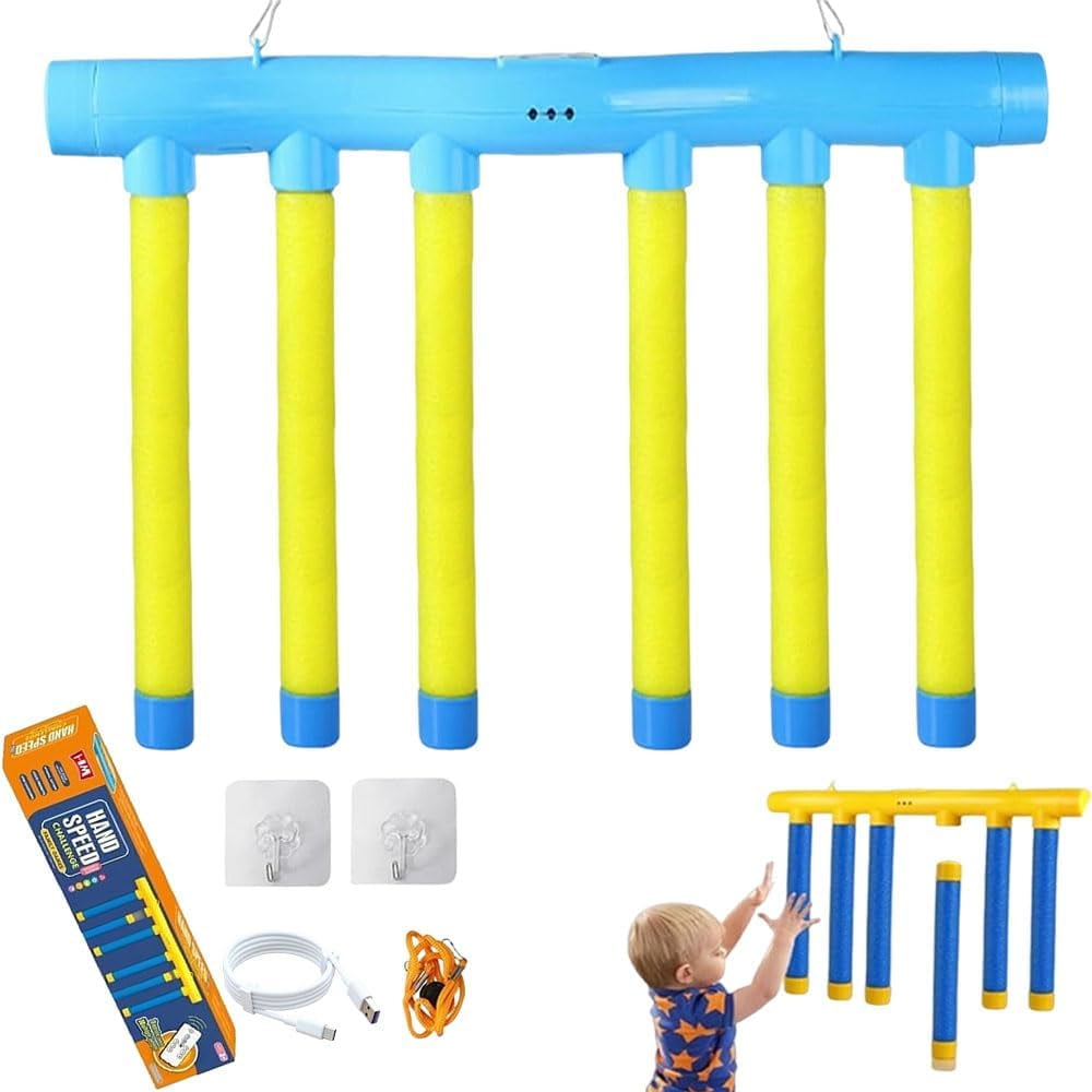 Reflex Challenge Game, Catching Sticks Game Reaction Training Toy,Drop ...