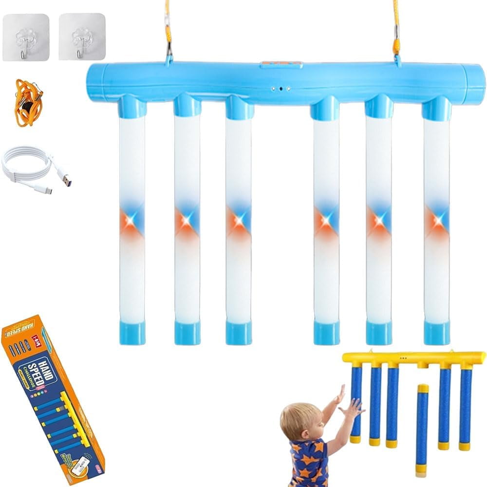 Reflex Challenge Game, Catching Sticks Game Reaction Training Toy,Drop ...
