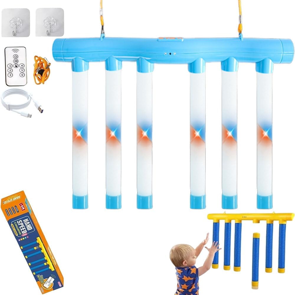 Reflex Challenge Game, Catching Sticks Game Reaction Training Toy,Drop ...