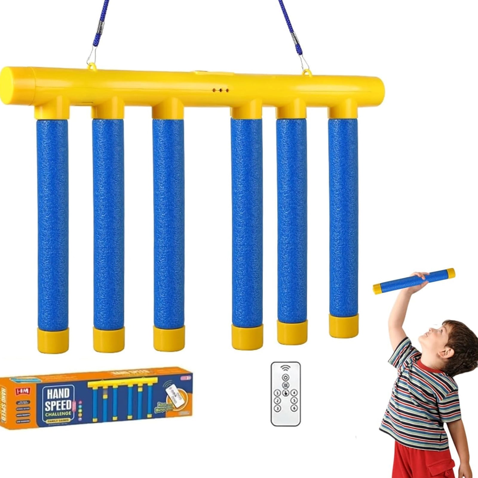 Reflex Challenge Game, Hand Eye Coordination Training Reaction Training Toy, Upgrade 3 ...