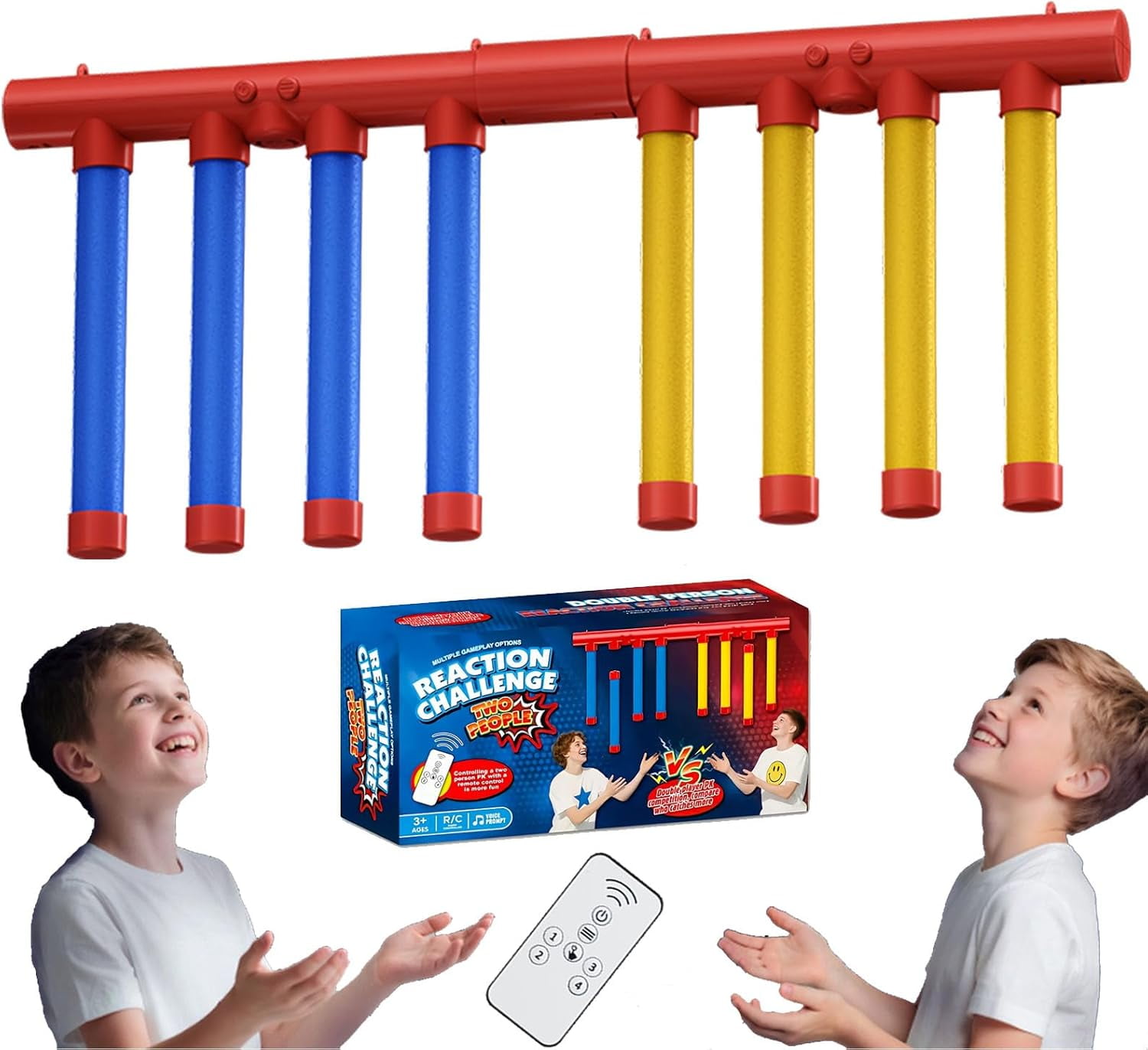 Reflex Drop Sticks Challenge Game, Falling Sticks Reaction Training ...