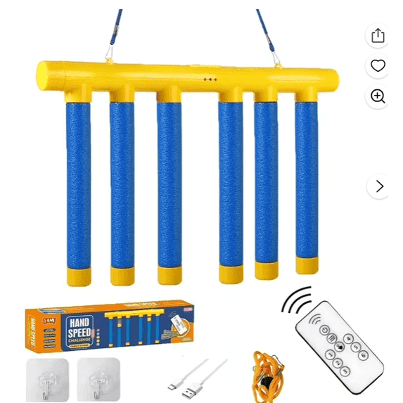 Reflex Drop Sticks Challenge Game, Hand-Eye Coordination Training ...