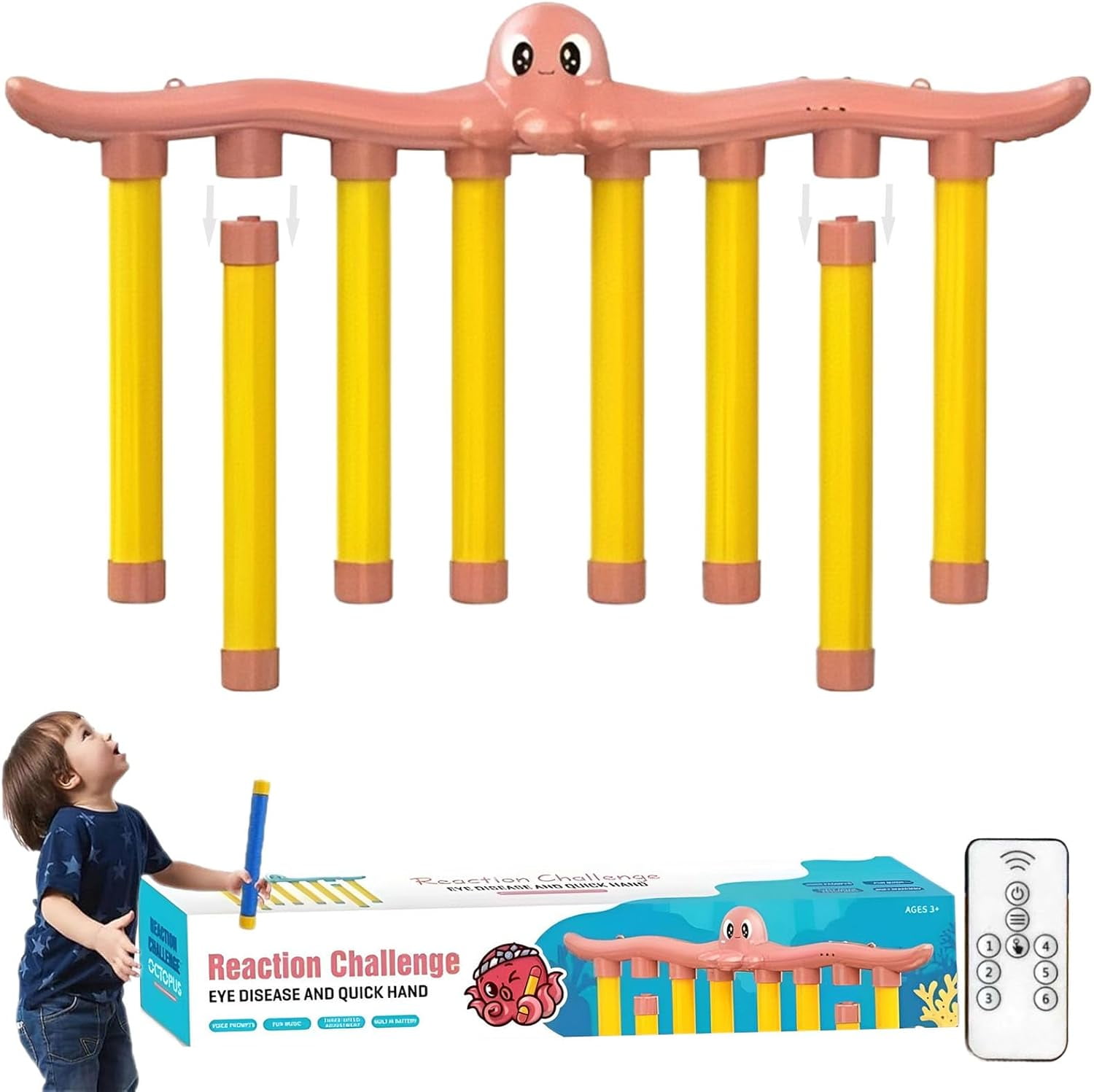 Reflex Game Falling Sticks, 2025 New Reflex Stick Game, Speed Stick ...