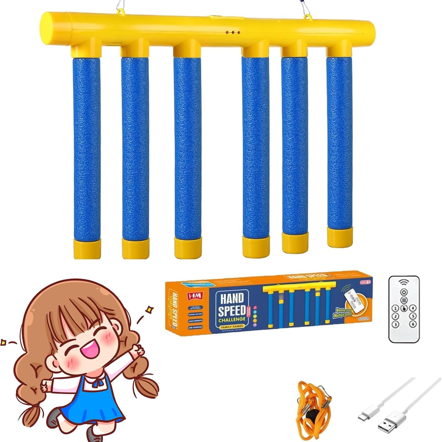 Reflex Game Falling Sticks,Reflex Challenge Game,Reflex Sticks,Reflex ...