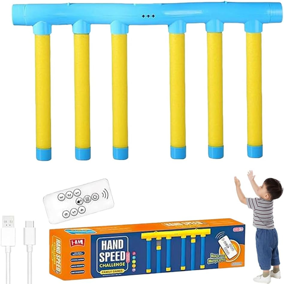 Reflex Game Falling Ticks, Reflex Challenge, Catch The Stick Game, Reaction Time Training Toy ...