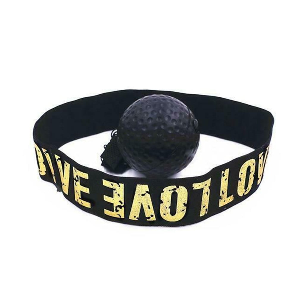 Reflex Punch Ball Boxing Speed Headband Muay Thai Sanda MMA Raising ...