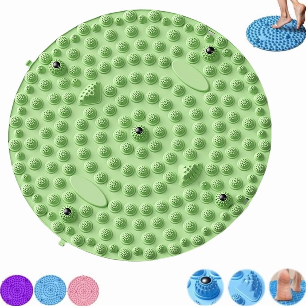 Reflexology Foot Massage Mat, Acupressure Mat, Stimulates Blood ...