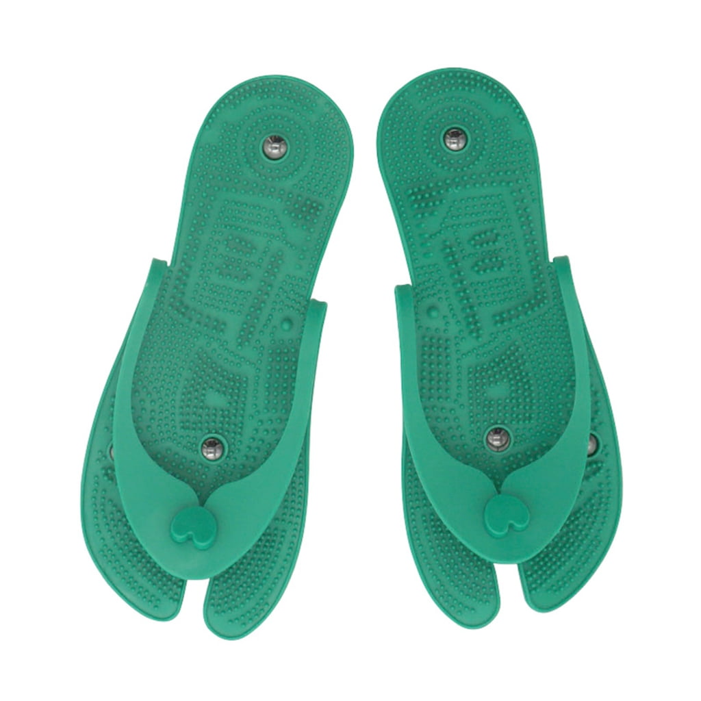 Reflexology Slippers Magnetic Beads Design Foot Pains Relief Massage ...