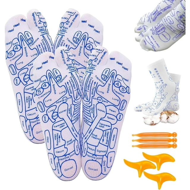 Reflexology Sock Set Acupressure Reflexology Socks Acupressure