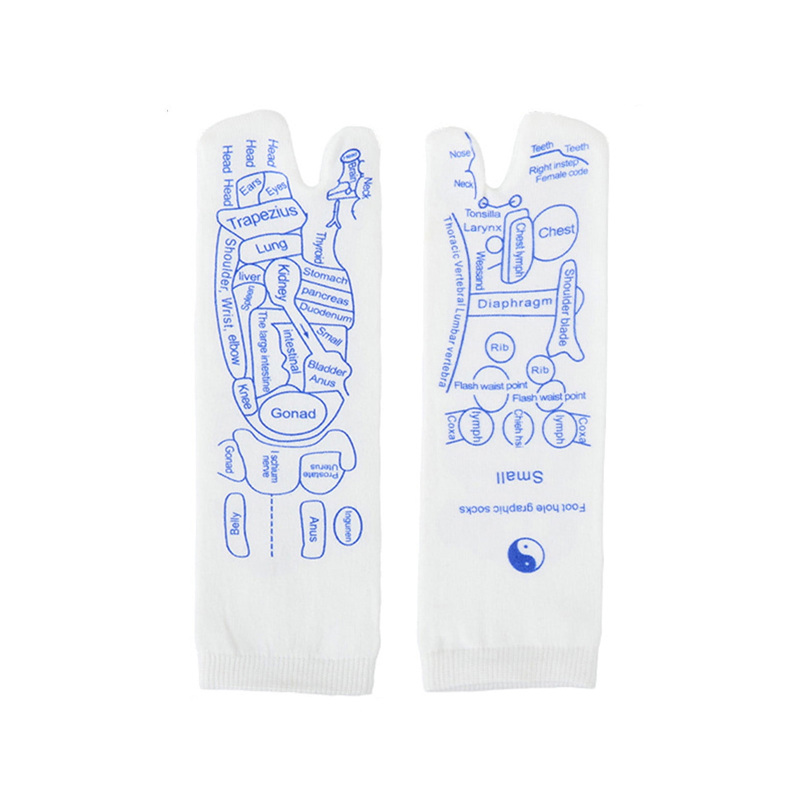 Reflexology Socks Foot Pain Relief Kit for Men and Women with Acupoint ...