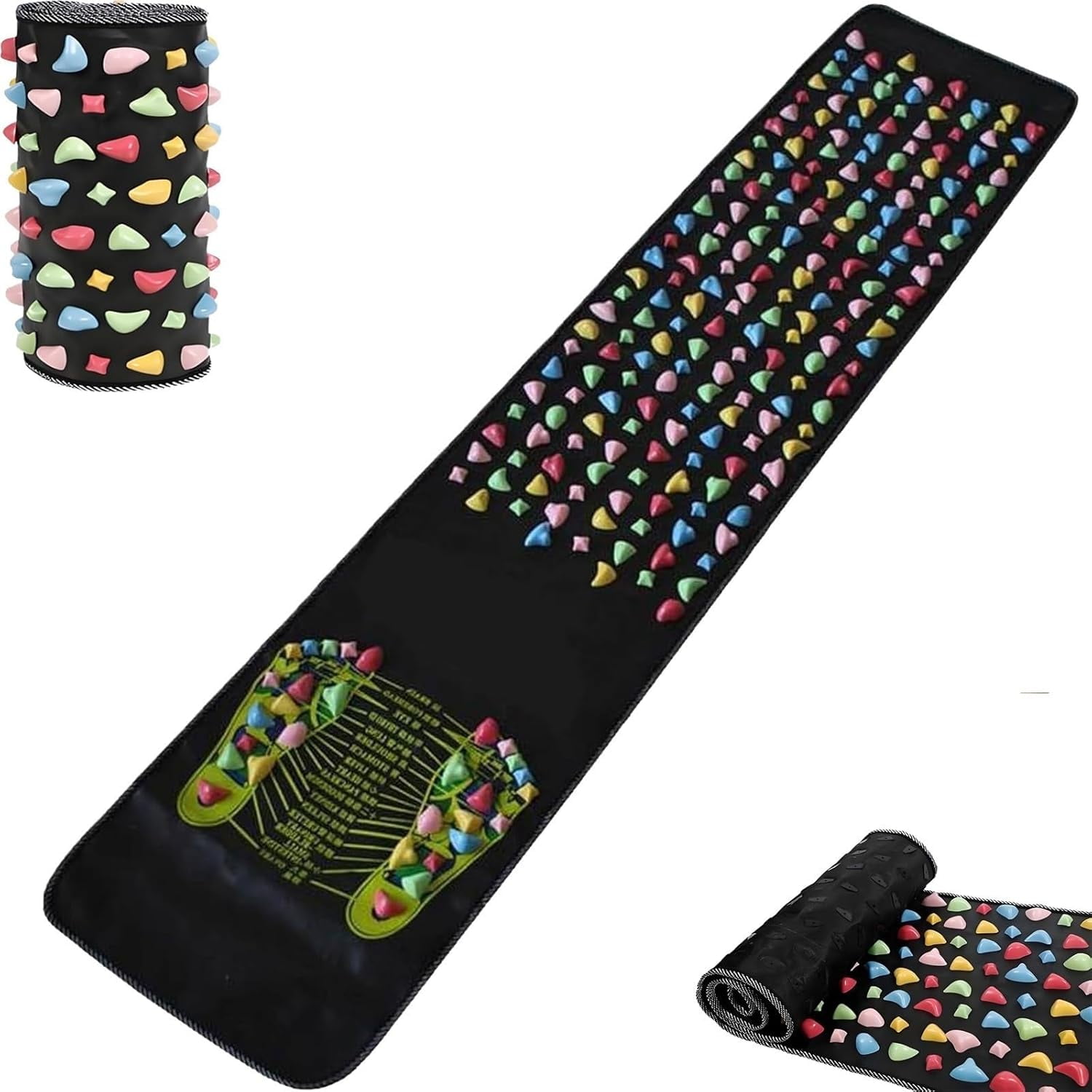 Reflexrelief Mat, Foot Massage Mat Acupressure, Acupoint Mat Ease ...