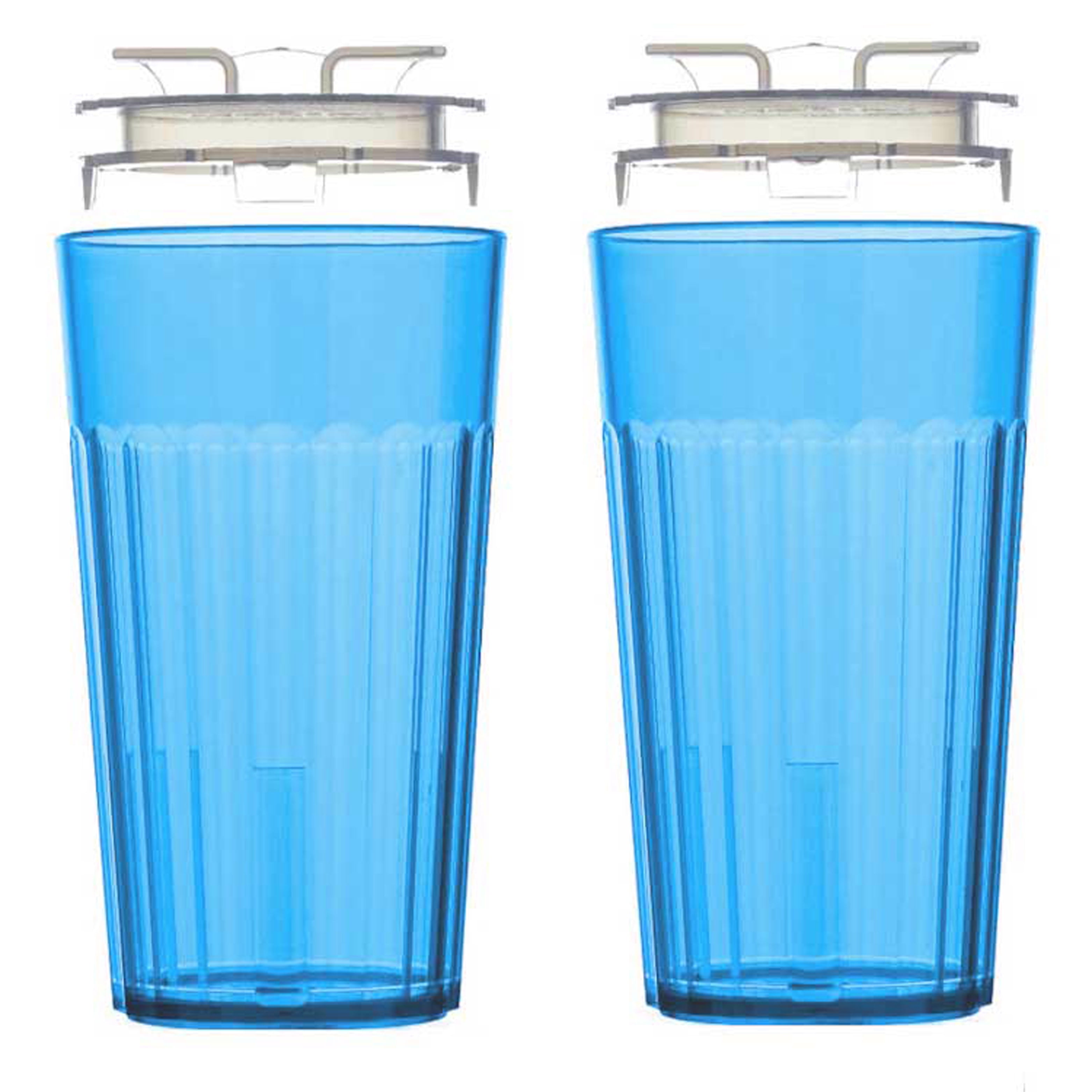 Reflo Smart Cup (Blue 2-Pack) Open Training Cup, Toddler Cup, No ...