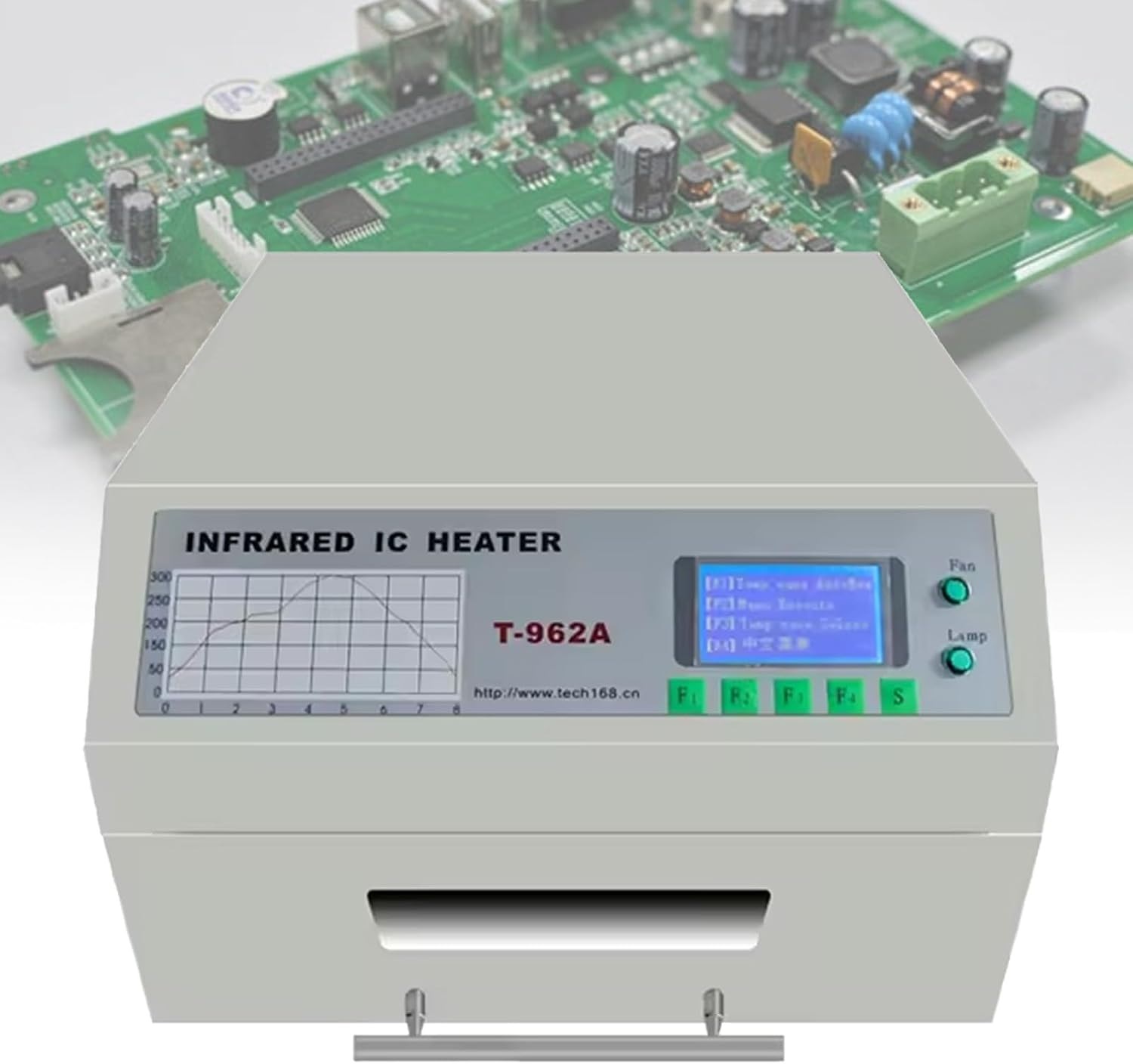 Reflow Oven, Reflow Soldering Station, 800W Metal Soldering Heater ...