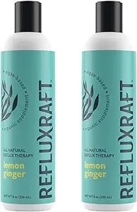 RefluxRaft Acid Reflux Therapy with Organic Alginate, Rapid & Long Lasting Gerd, LPR & Digestion ...