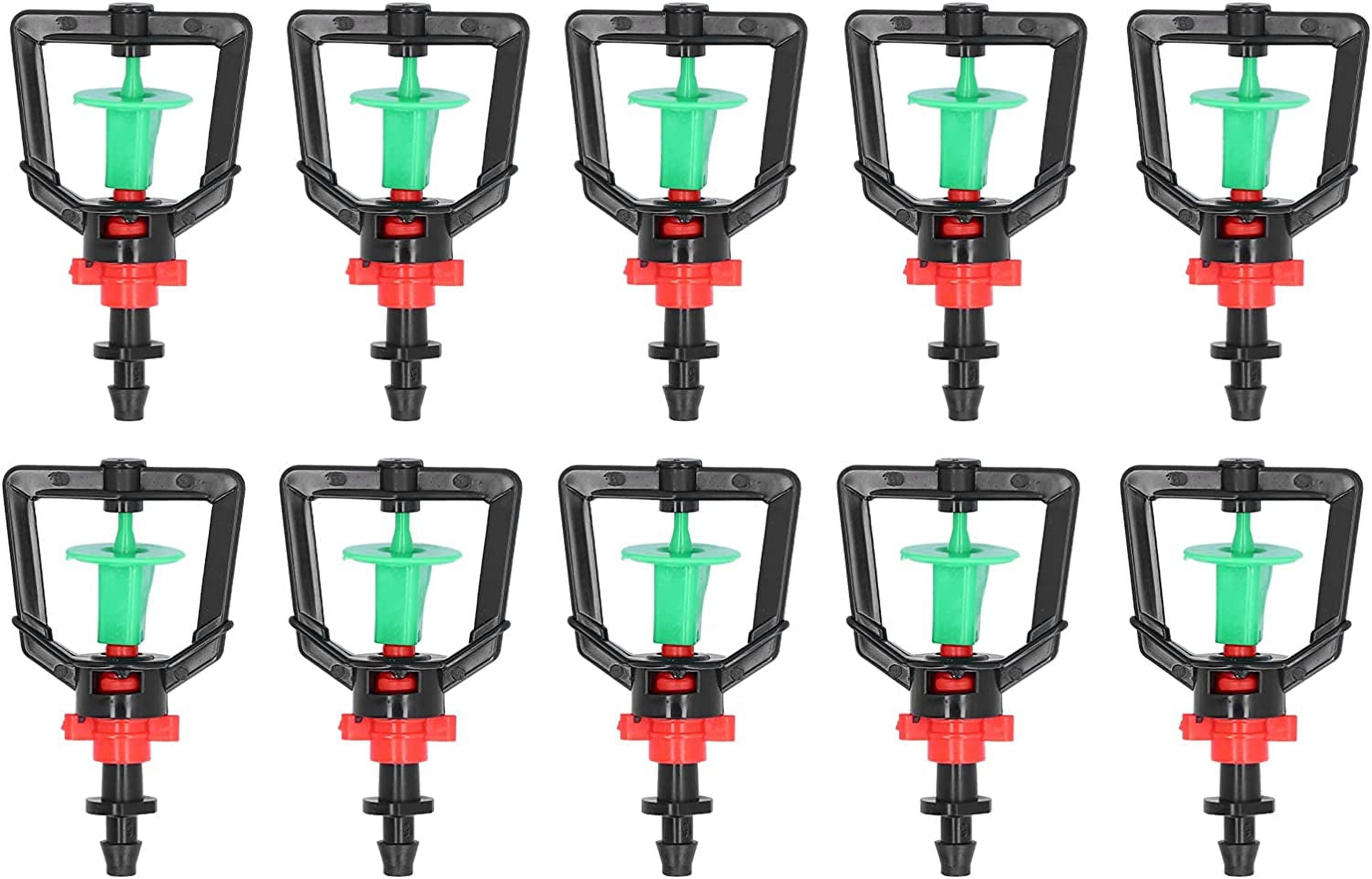 Refraction Nozzles, 10 Set Rotating G Type 360 Degree Refraction Spray ...