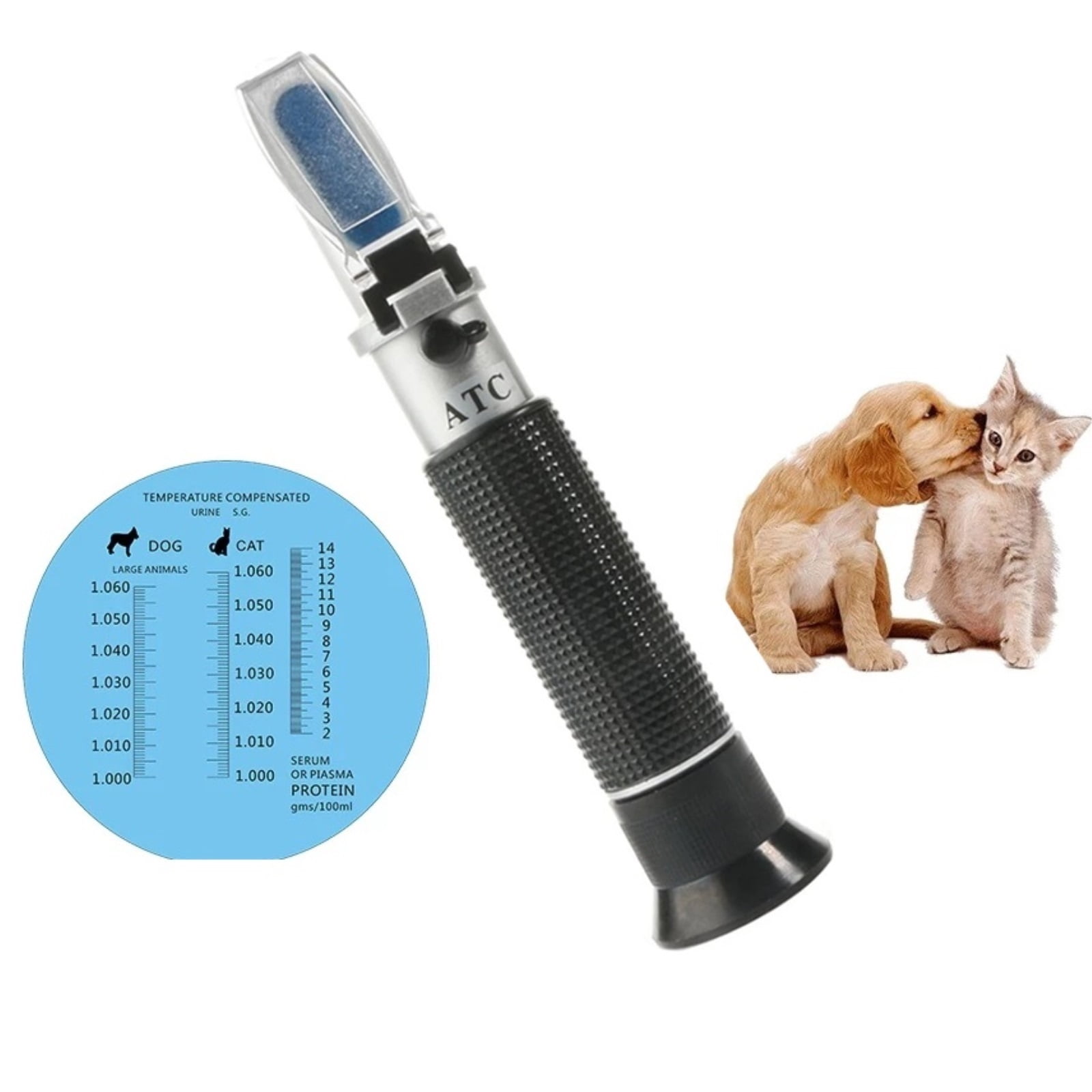 Refractometer Clinical Medical House Pet Dog Cat Protein Serum Plasma ...