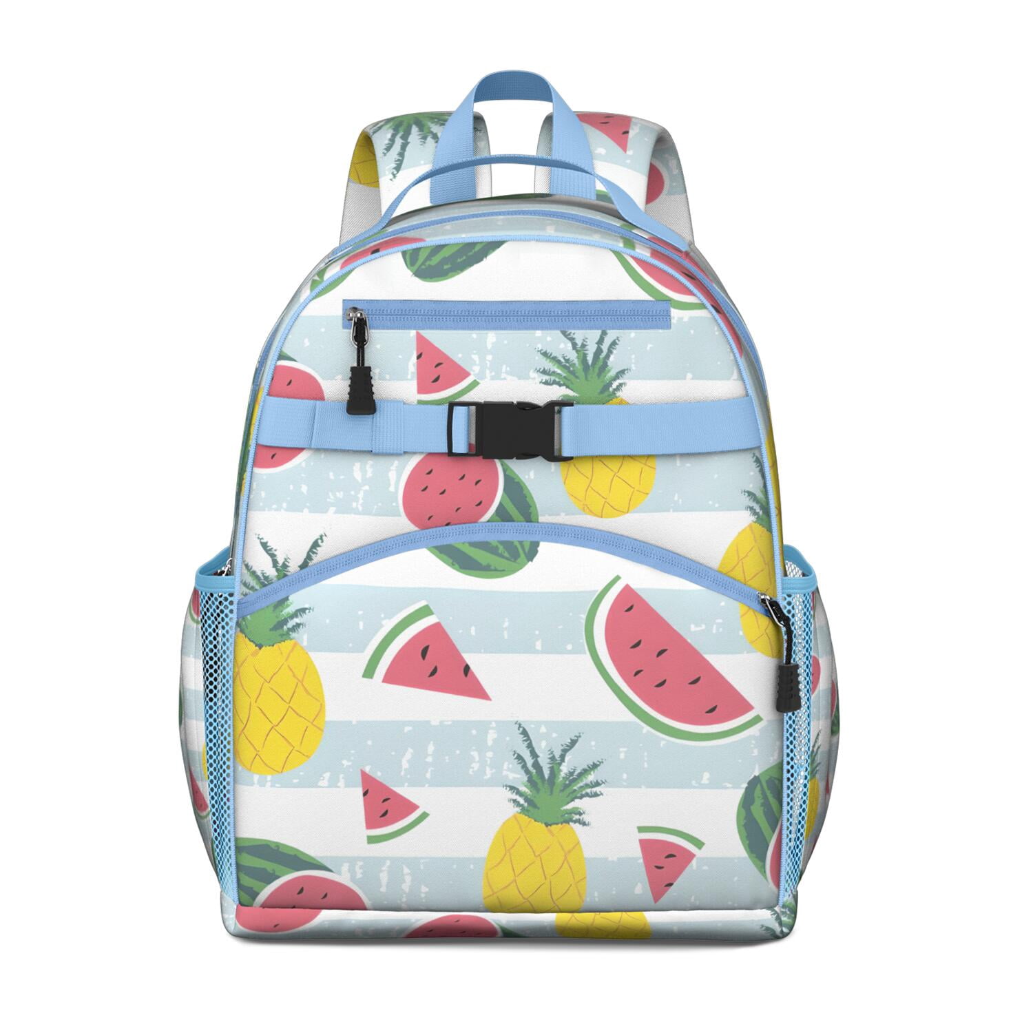 Refresh Geometric Watermelon Backpack - Ergonomic Spine-Protecting ...