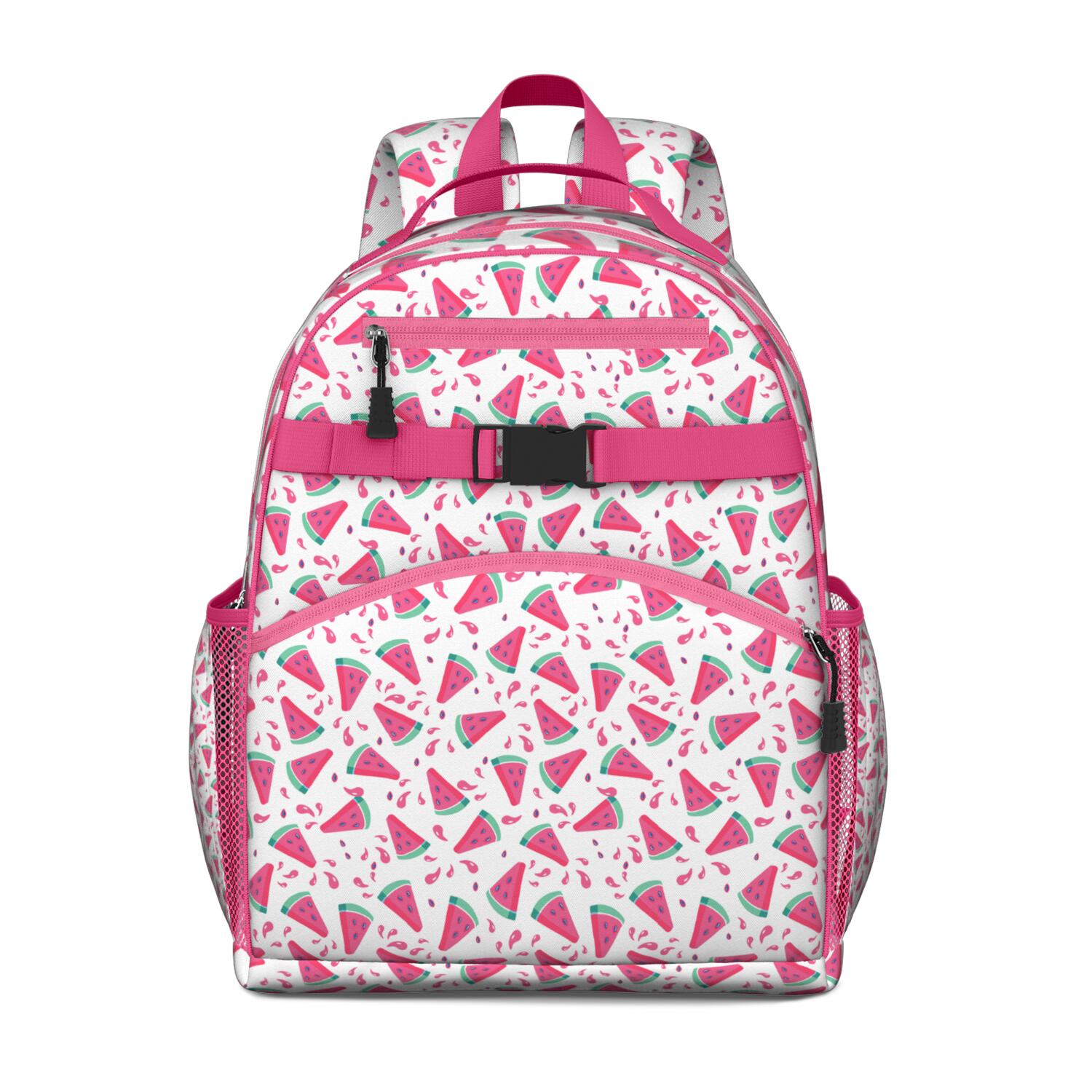 Refresh Geometric Watermelon Backpack - Ergonomic Spine-Protecting ...