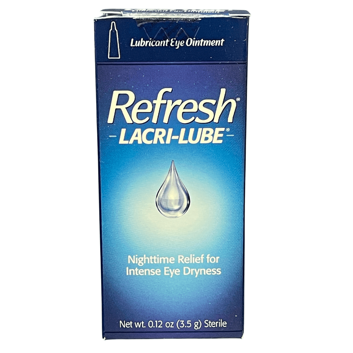 Refresh Nighttime Dry Eye Ointment, Lubricant for Eye Dryness Relief, 0 ...
