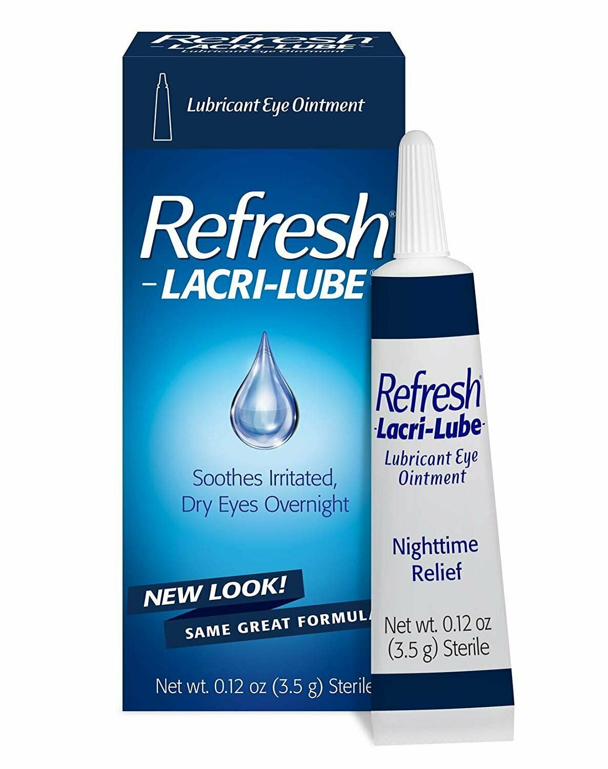 Refresh Night Severe Lubricating Ointment, Soothe Eye Pain, Dry Eye ...