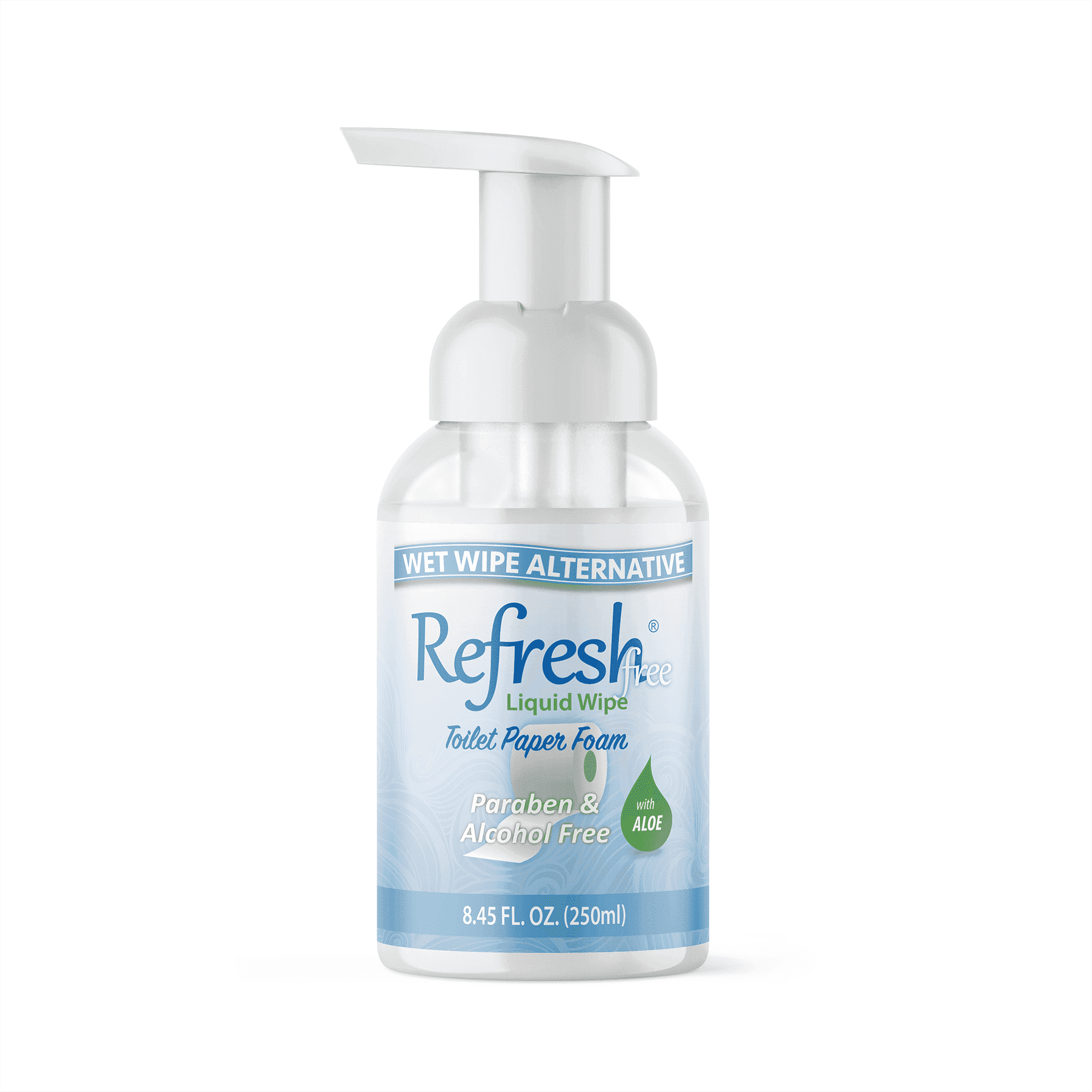 Refresh Liquid Wipe Free, Flushable Toilet Paper Foam, Witch Hazel and ...