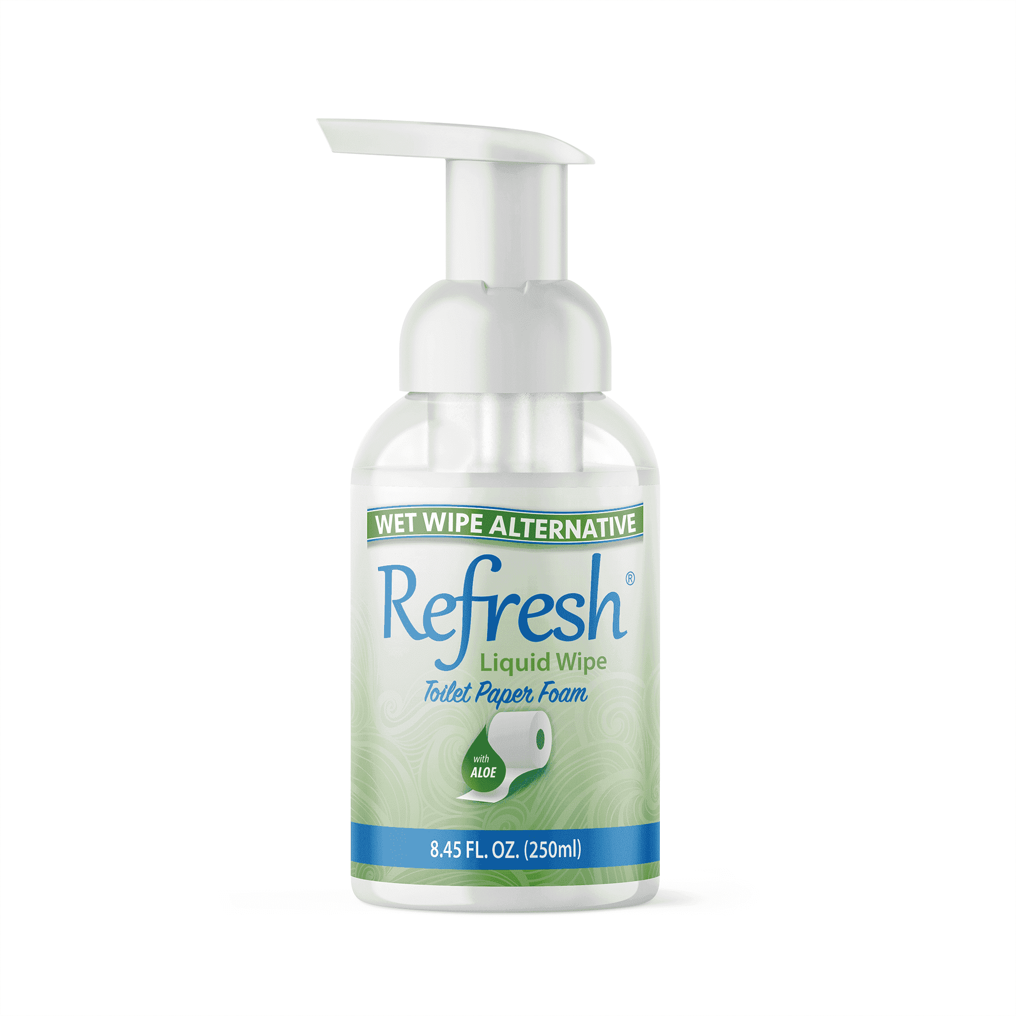 Refresh Toilet Paper Foam: Eco-Friendly, Cleaning, Flushable Bathroom ...
