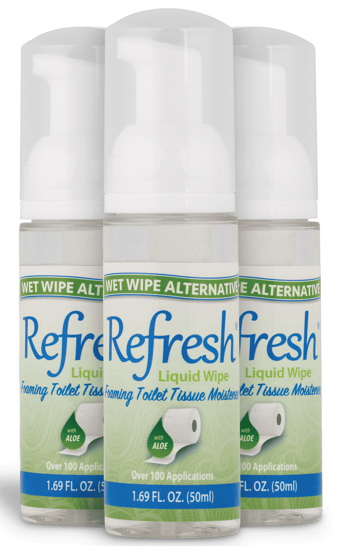 Refresh Liquid Wipe, Toilet Paper Foam, Flushable Wet Wipe Alternative ...