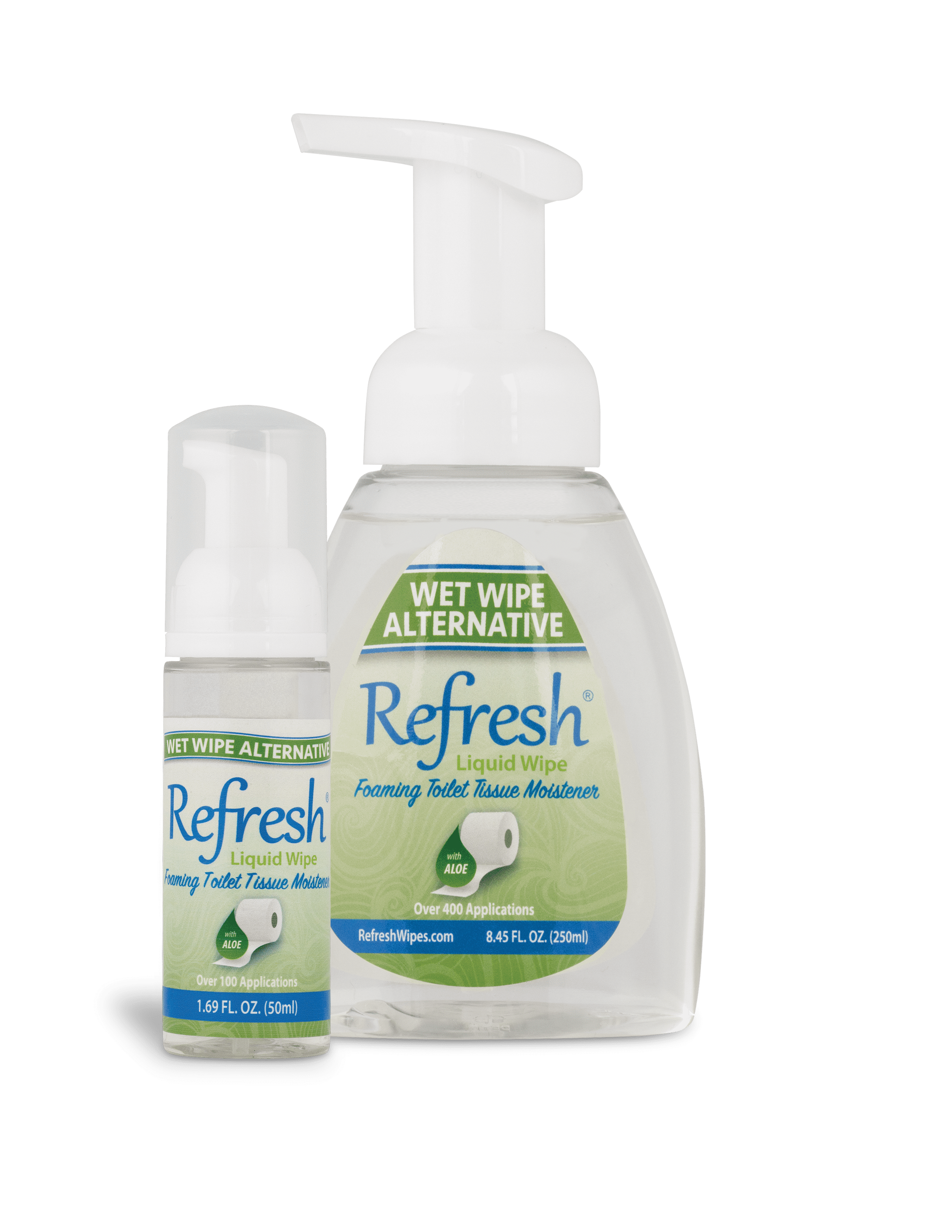 Refresh Liquid Wipe: Toilet Paper Foam. Eco-Friendly Wet Wipe ...