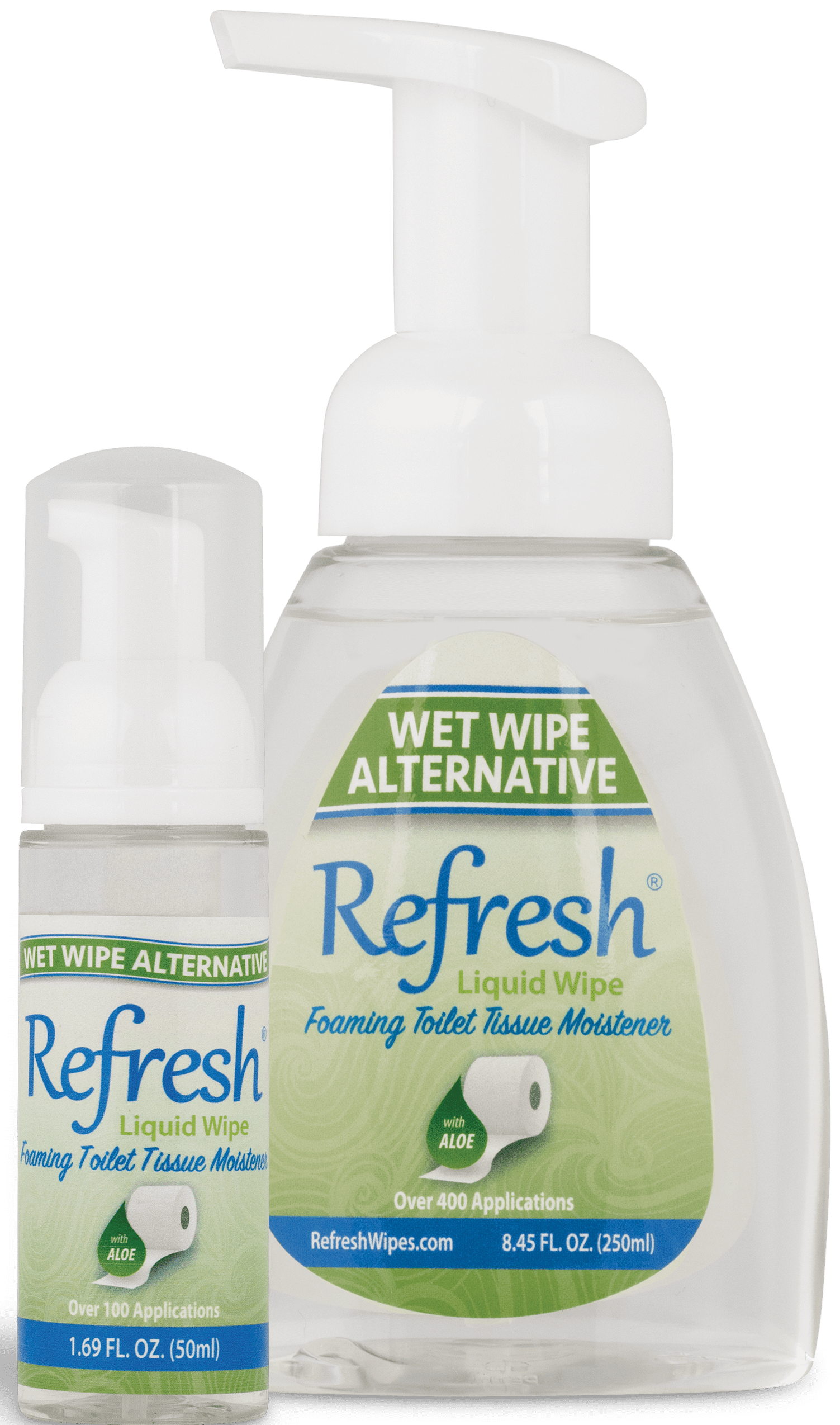 Refresh Liquid Wipe: Toilet Paper Foam. Eco-Friendly Wet Wipe ...