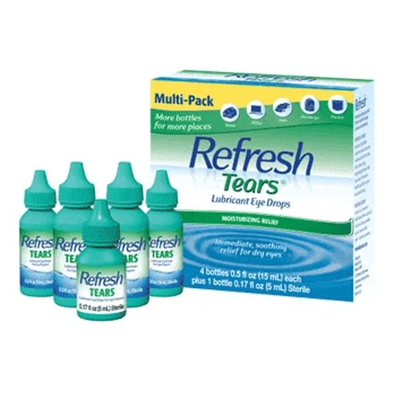 REFRESH Refresh Tears Lubricant Eye Drops, 65 ml Multi-Pack - Walmart.com