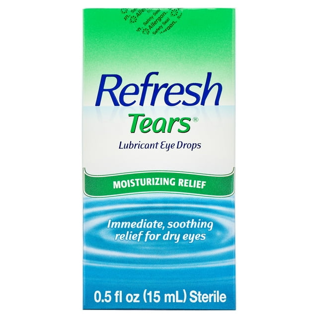 Refresh Tears Lubricant Eye Drops Preserved Tears, 15 ml, 1 Bottle ...