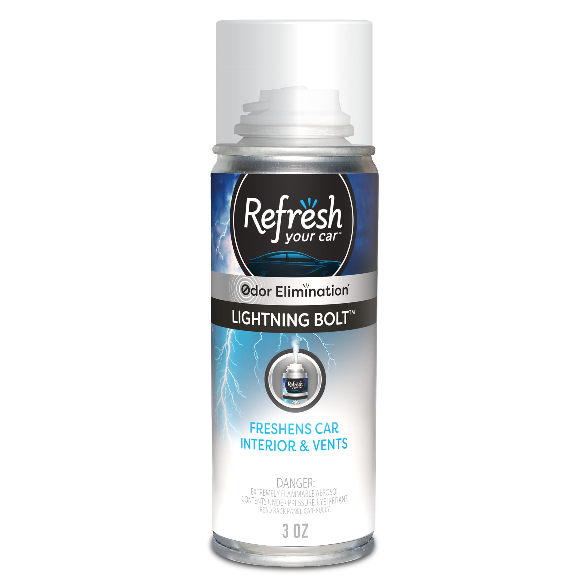 Refresh Your Car! Active Odor Elimination Fogger (Lightning Bolt Scent ...