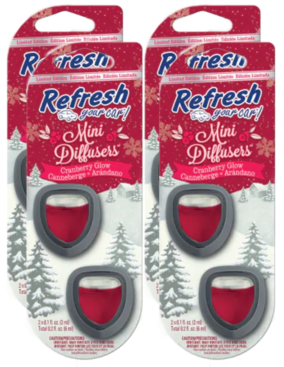 Refresh Your Car! Mini Diffuser - Car Air Fresheners Vent Clips: The ...