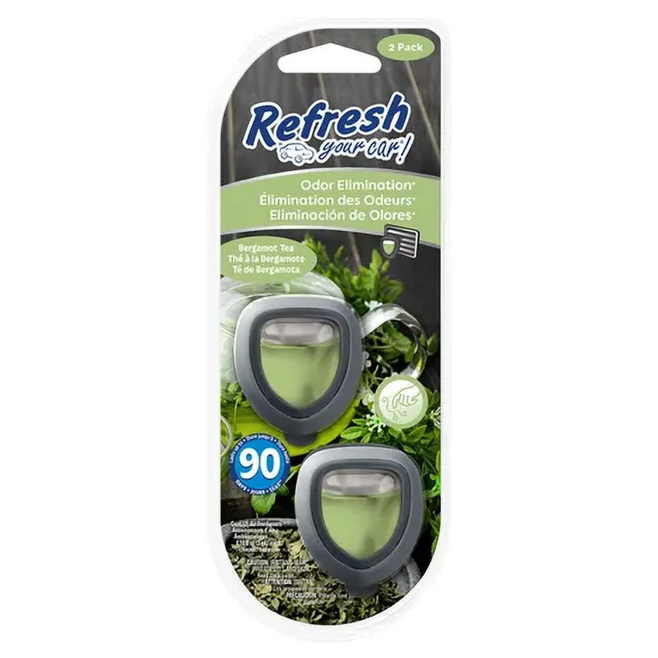 Refresh Your Car Vent Stick Bergamot Tea, 4 Ct - Walmart.com