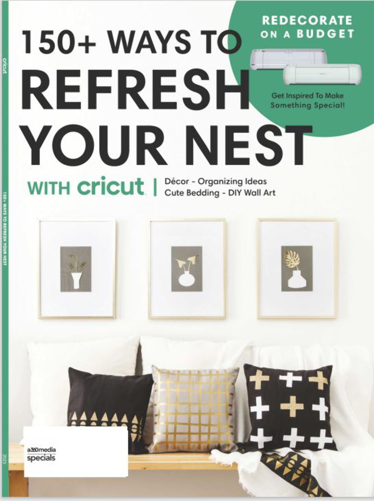 Refresh Your Nest with Cricut - 150 Ideas, From Pantry Labels to Wall Art For the Bathroom, Cute ...