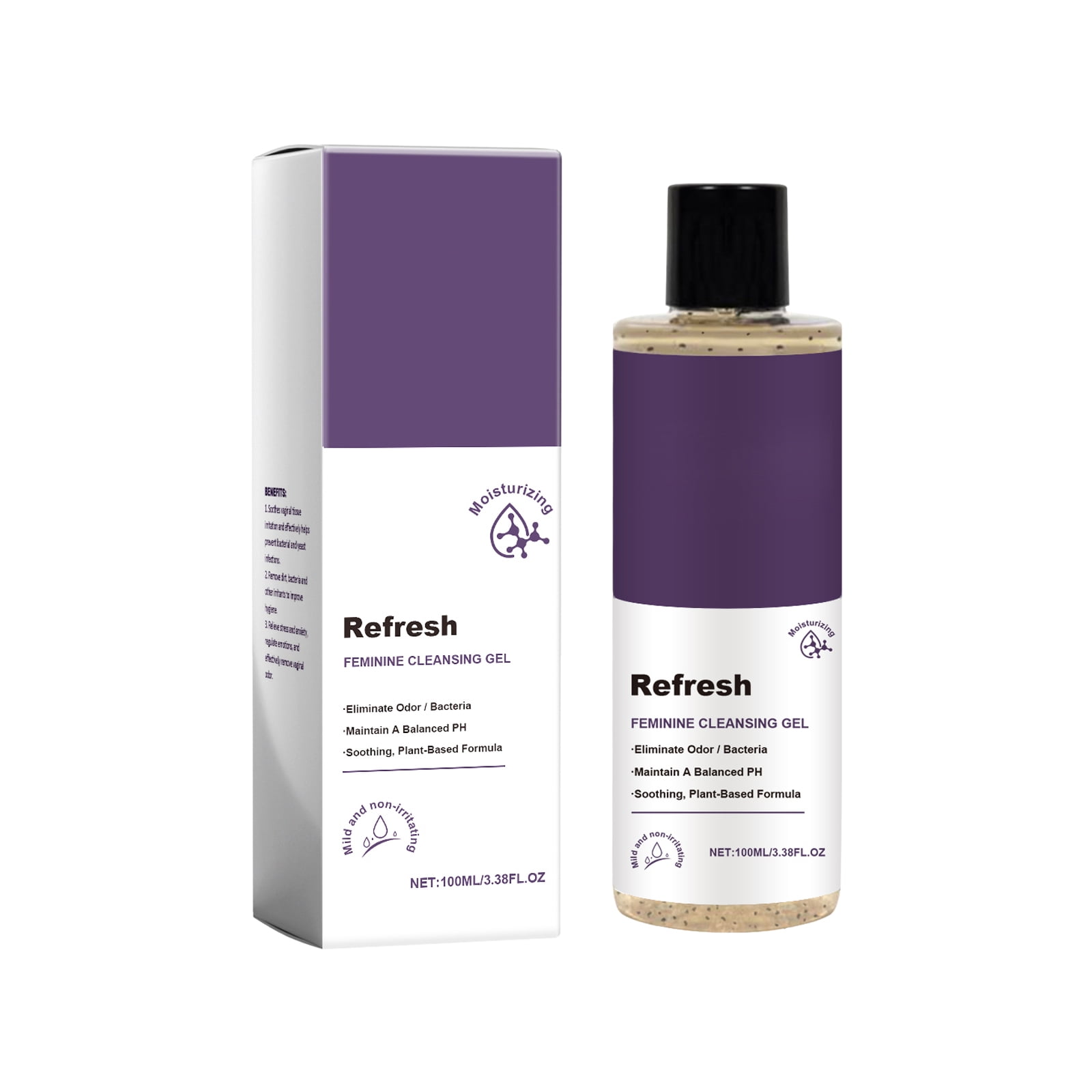 Refresh pH Balancing Shower Gel - Natural Feminine Solution for Gentle ...