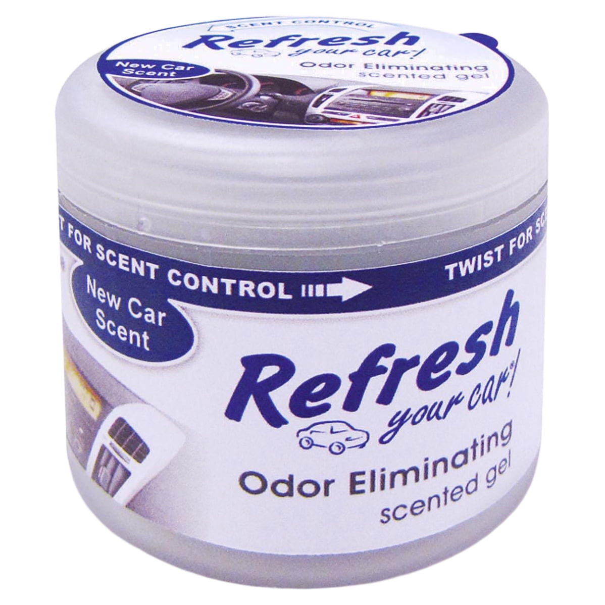 Refresh your car 4.5 oz gel, new car - Walmart.com