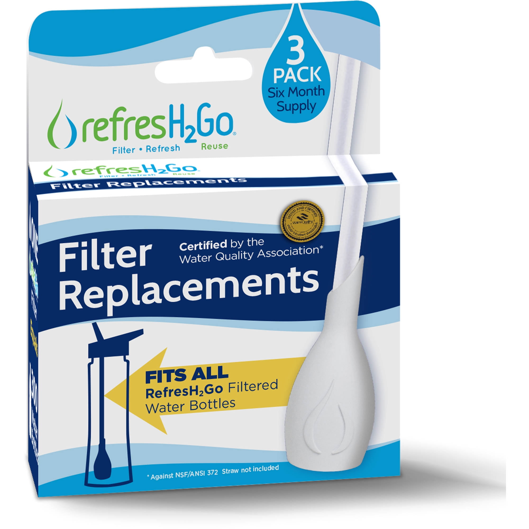 Refresh2go® Filter Replacement 3 ct Pack - Walmart.com