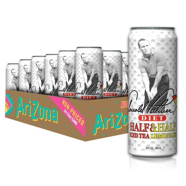 Refreshing Arizona Diet Arnold Palmer Half And Half - Big Can, 22 Fl Oz ...