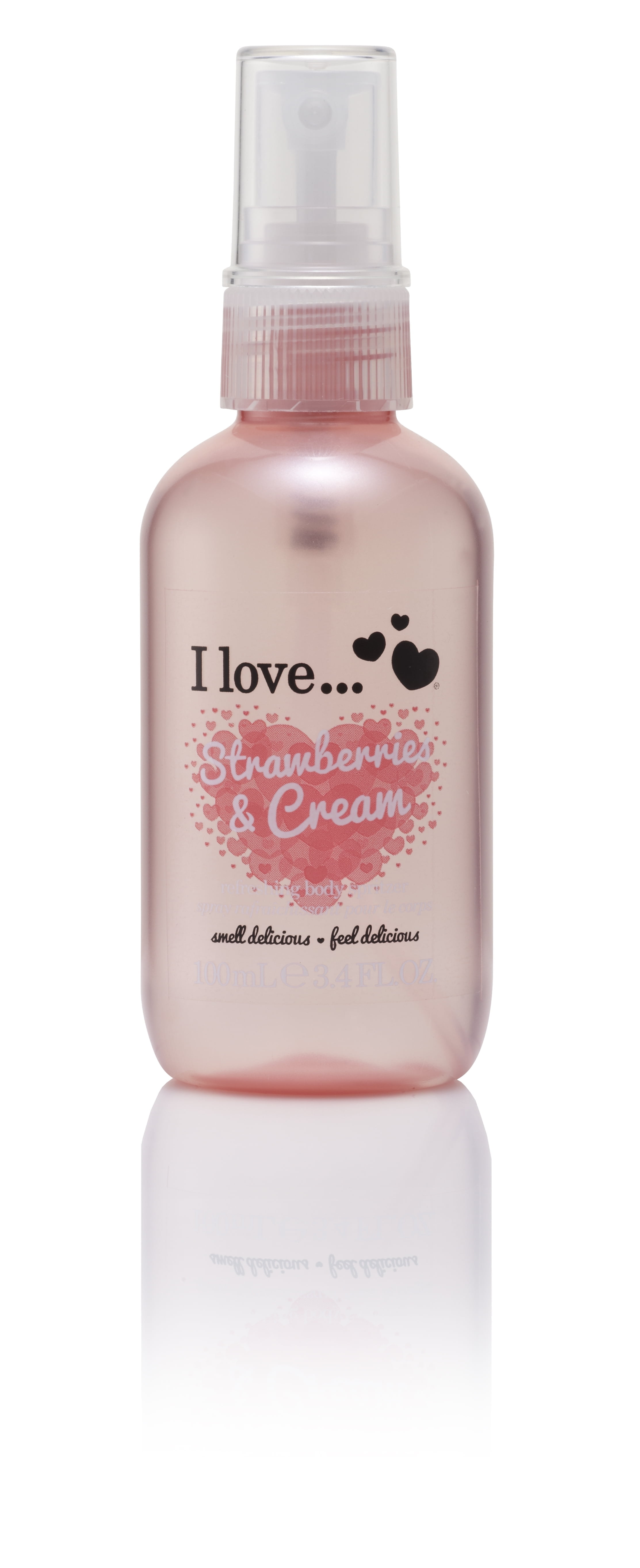 I Love Cosmetics Refreshing Body Spritzer Strawberries and Cream Body ...