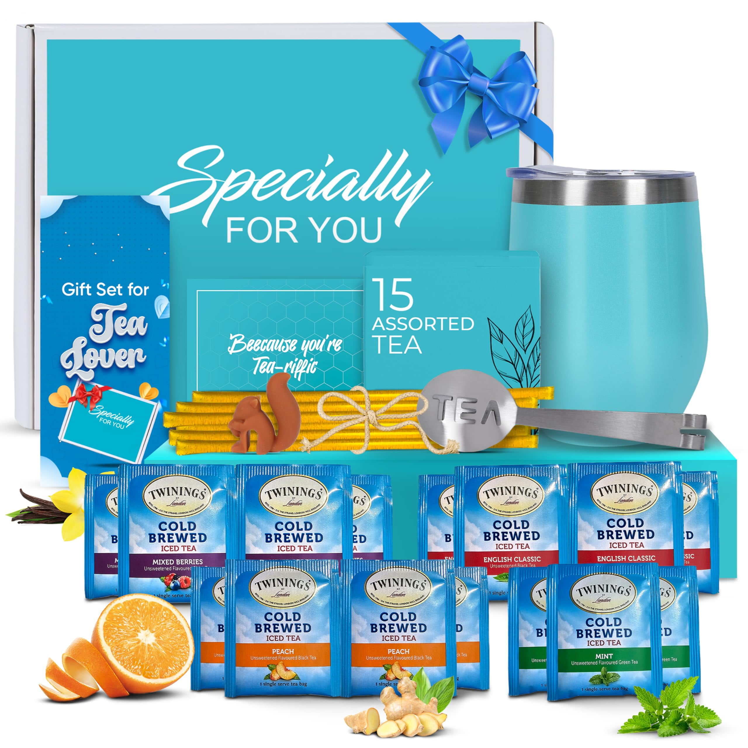 Refreshing Iced Tea Beverages DEF29 - Fruit Flavored Tea Berry, Mint ...