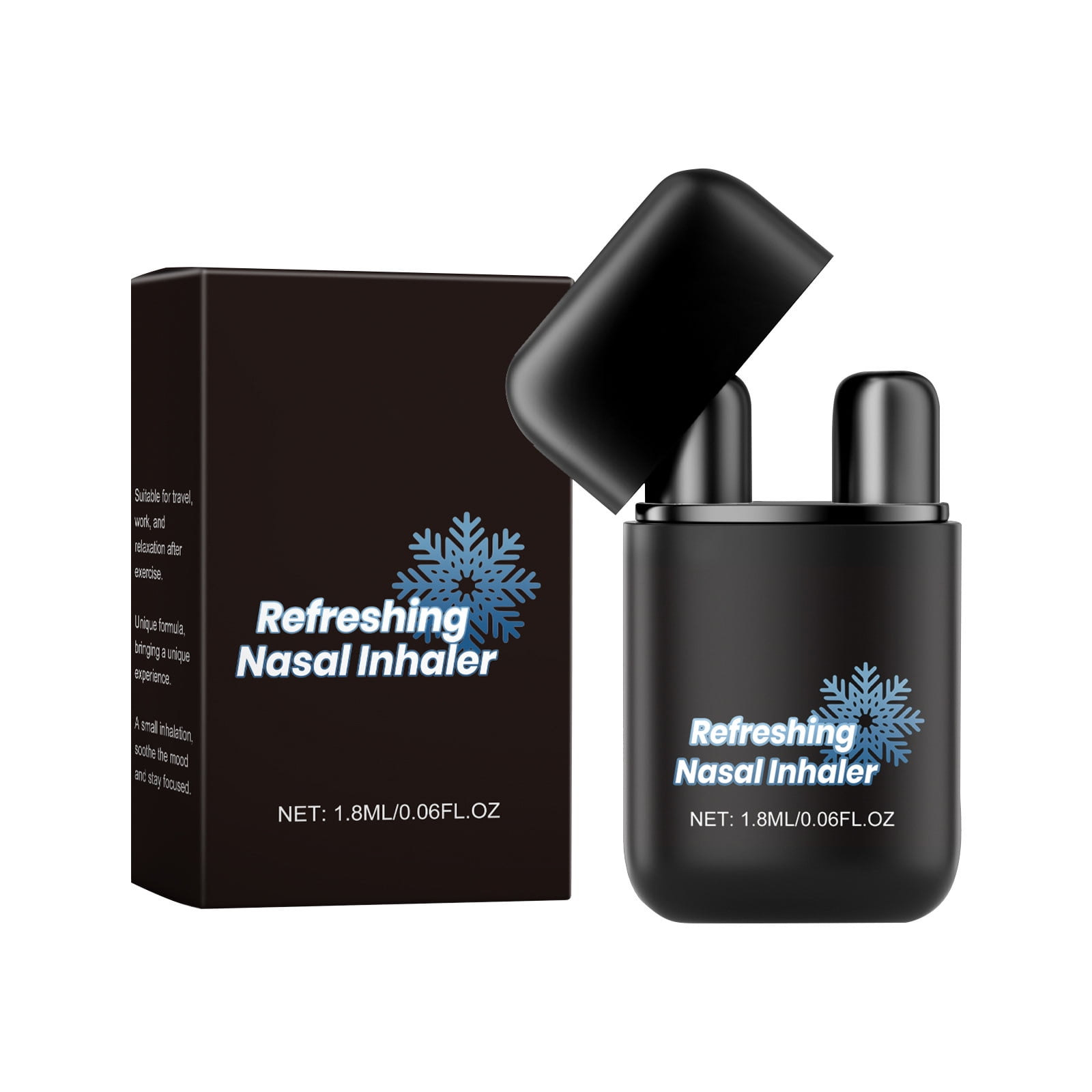 Refreshing Nasal Inhaler；Nasal Inhaler Stick；Herbal Soothing Nasal ...